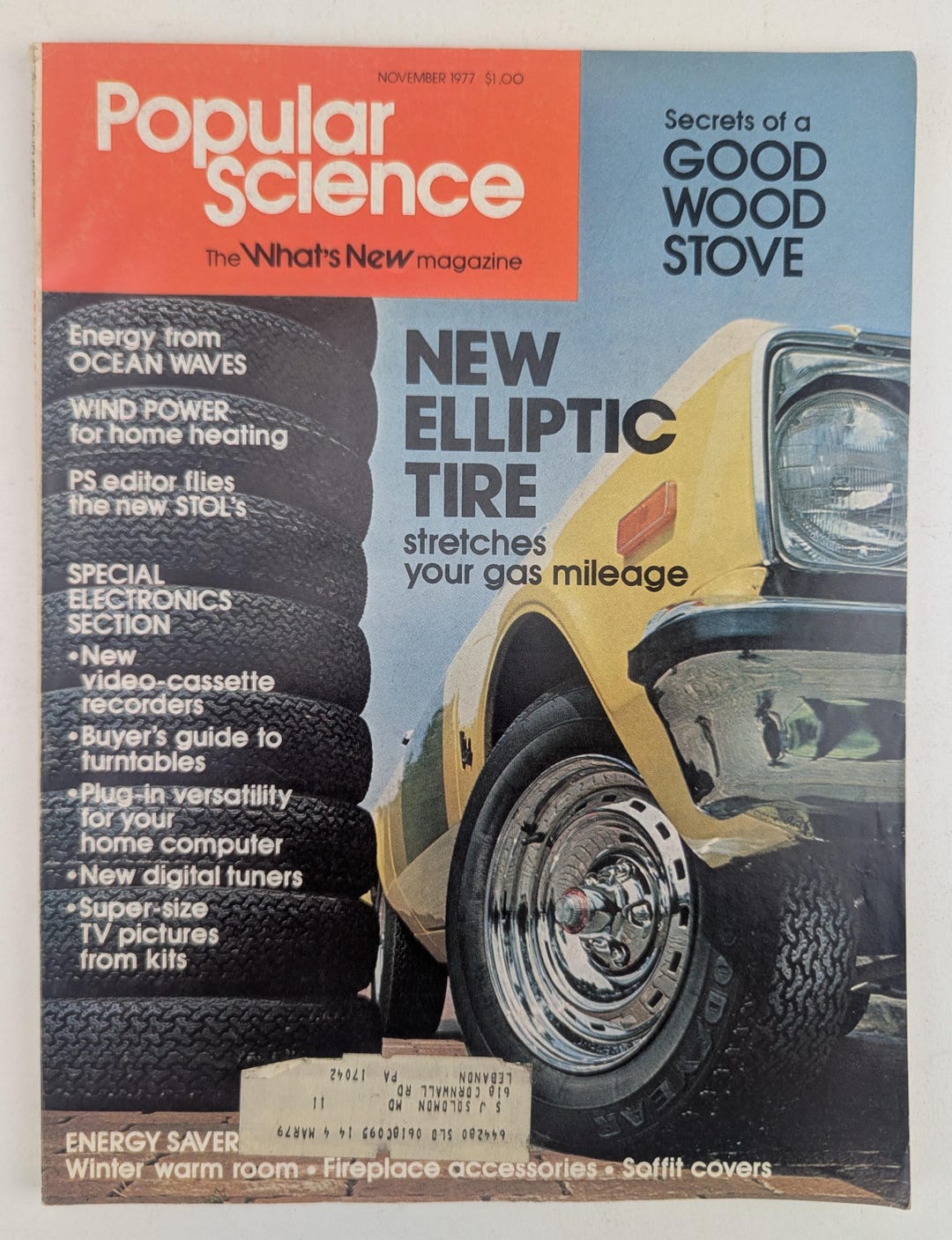 Vintage Magazine: Popular Science Monthly - Nov 1977 - Science and ...