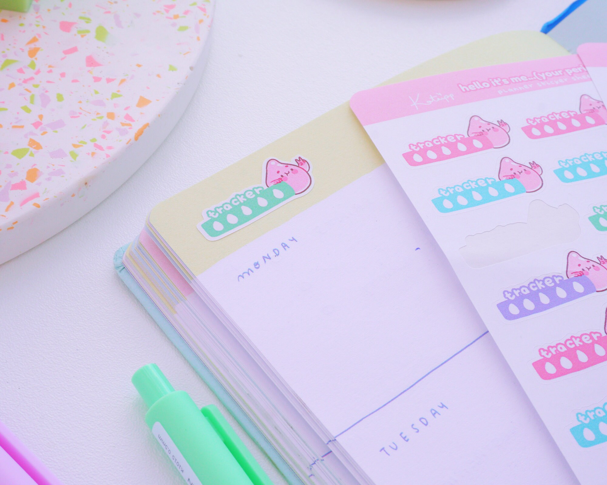 Period Tracker Cycle Planner Stickers Period Tracker Women | Etsy