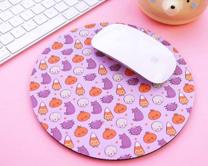 Kawaii Halloween Mouse Pad Cute Candy Corn Mouse Mat - Etsy
