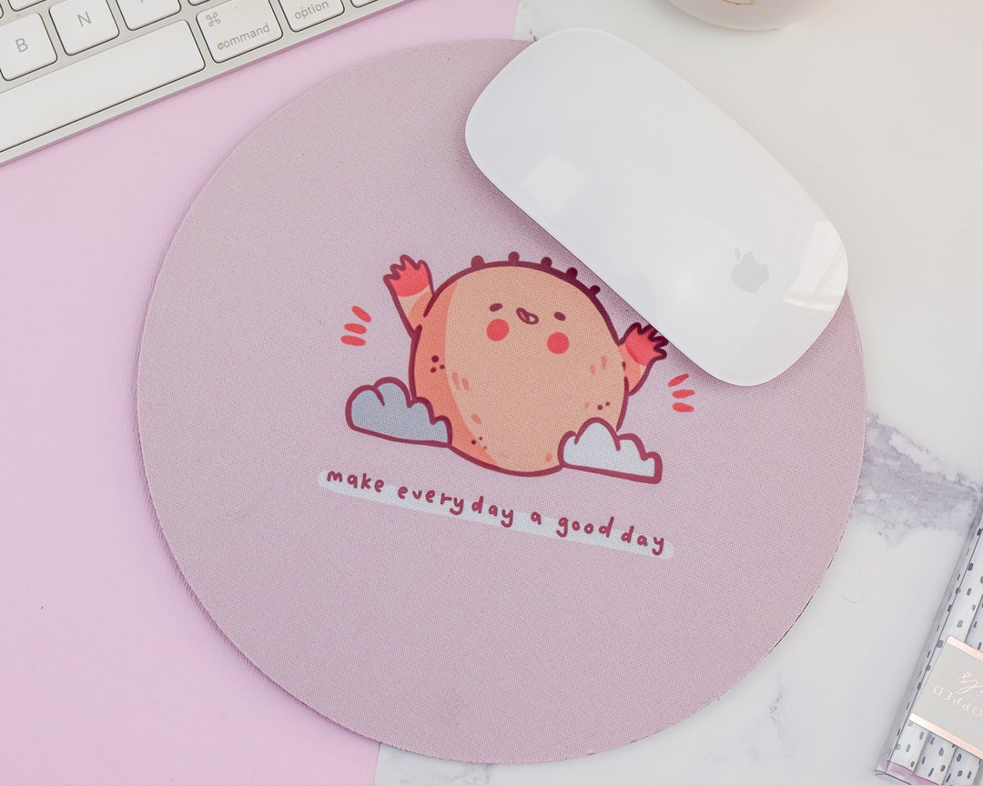 Kawaii Sun Motivational Mousemat | Cute Positive Mousepad | Desk ...