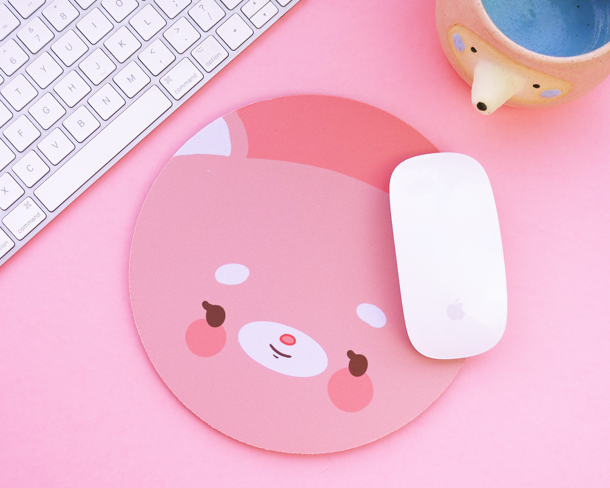 Kawaii Bear Mouse Pad Cute Bear Mouse Mat Kawaii | Etsy UK