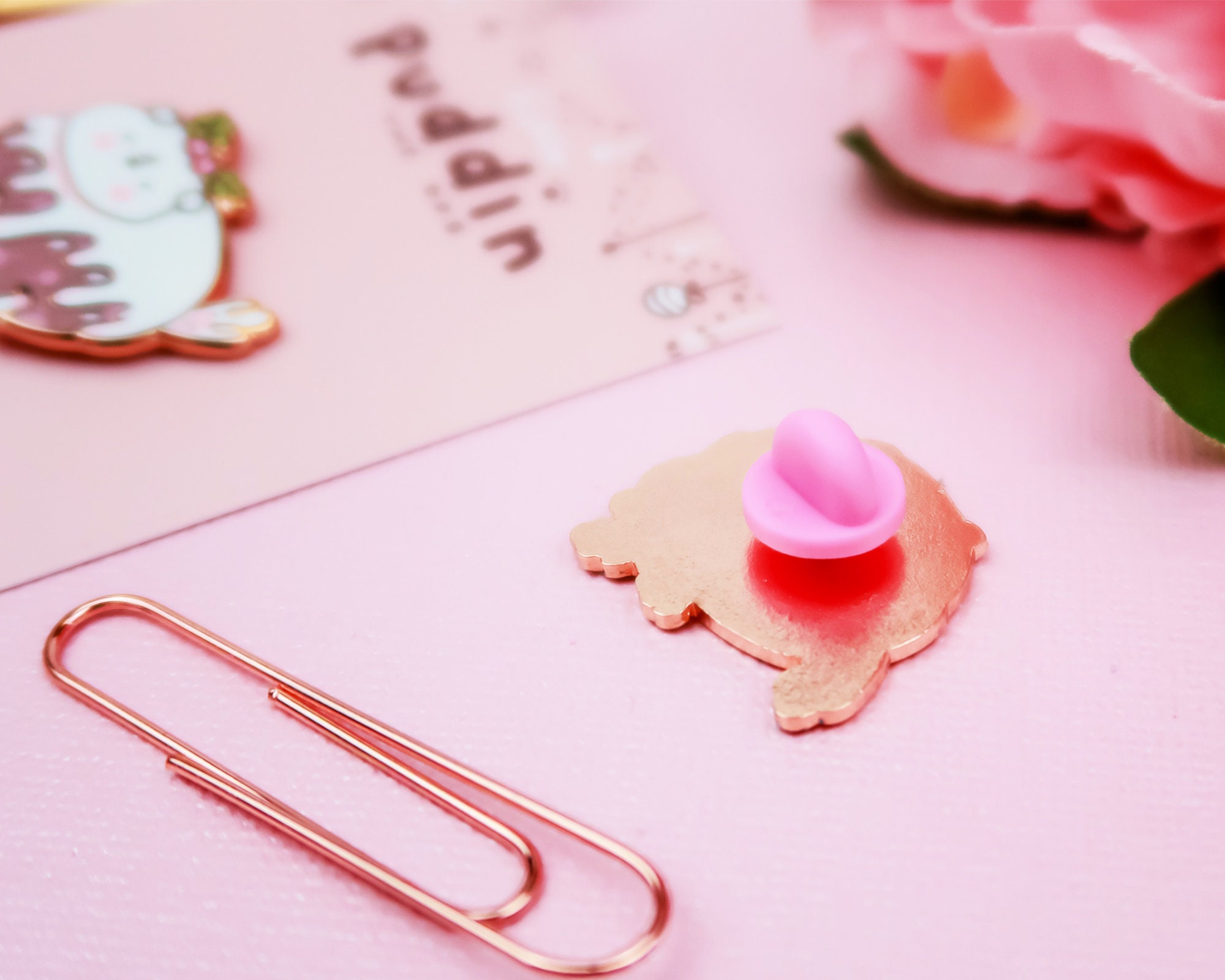 Figgy Puddin' the Dog Enamel Pin Christmas Pins Cute | Etsy