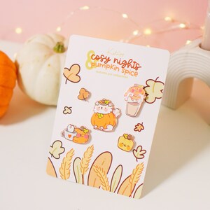 Official Katnipp Autumn Enamel Pin Full Set - Etsy