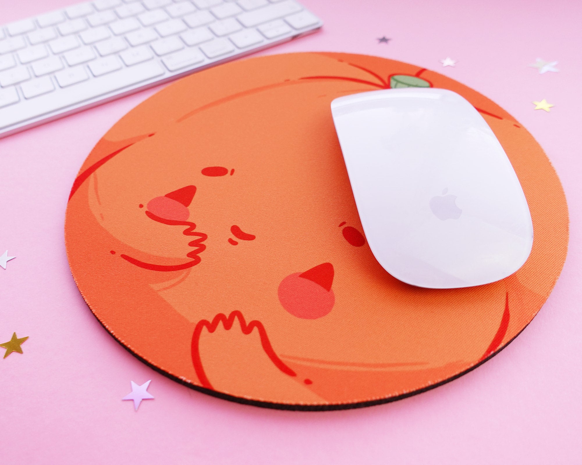 Kawaii Pumpkin Mouse Pad Halloween Mouse Mat Cute Fall - Etsy