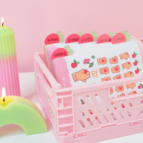 Index Stickers - Etsy