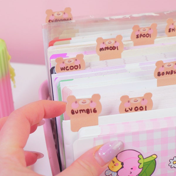 Index Stickers - Etsy