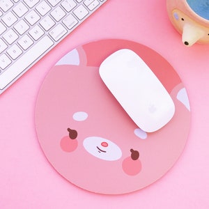 Kawaii Bear Mouse Pad Cute Bear Mouse Mat Kawaii - Etsy