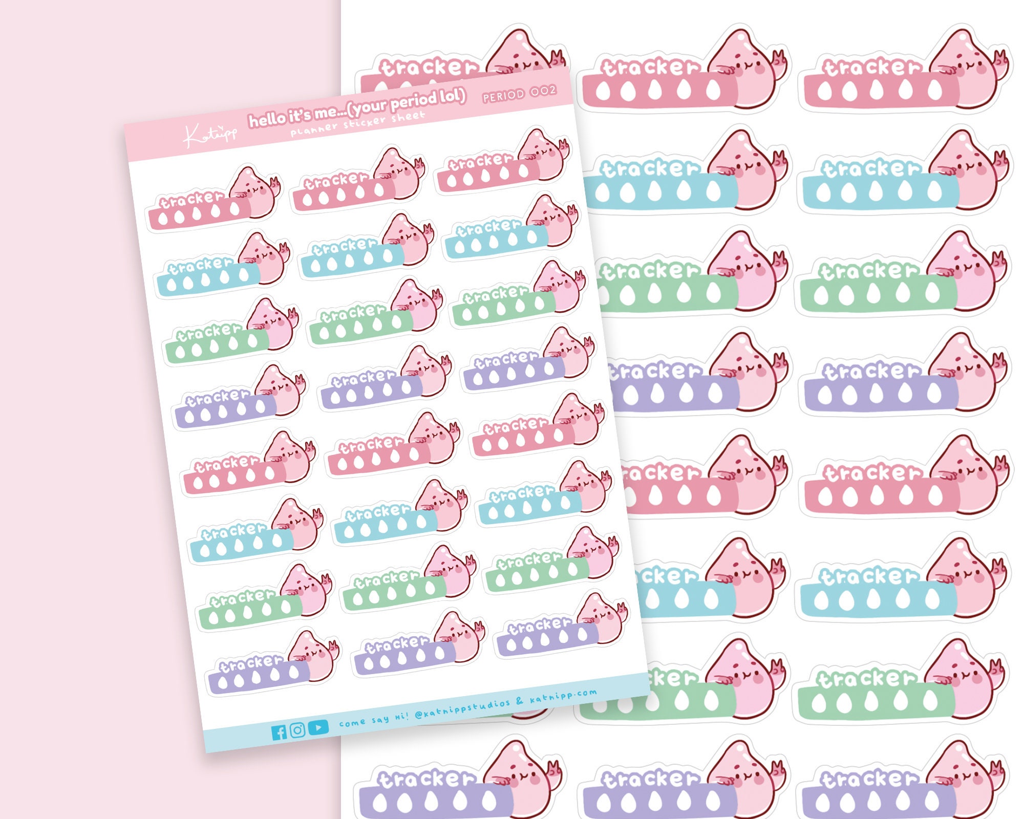 Period Tracker Cycle Planner Stickers Period Tracker Women - Etsy UK