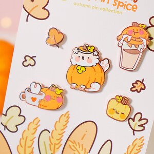 Official Katnipp Autumn Enamel Pin Full Set - Etsy