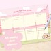 Kawaii Cookie-themed 50-page Notepad | Cute Handmade Stationery - Etsy