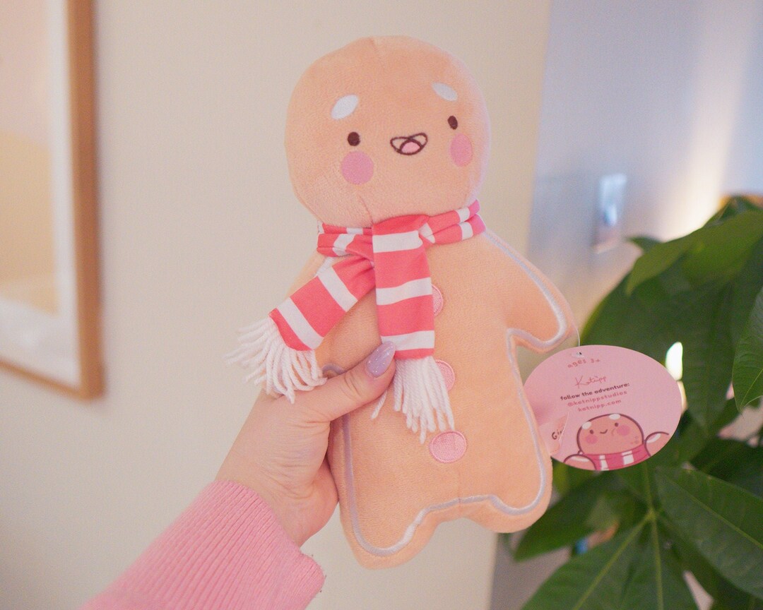 Official GINGIE Plush Toy Christmas Toy Christmas Plush Toy Plush Teddy ...