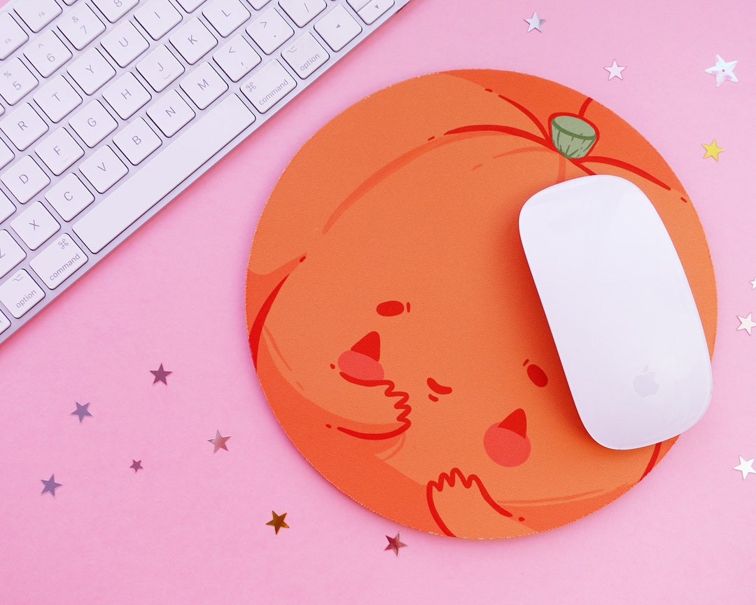 Kawaii Pumpkin Mouse Pad Halloween Mouse Mat Cute Fall Autumn Mouse Pad ...