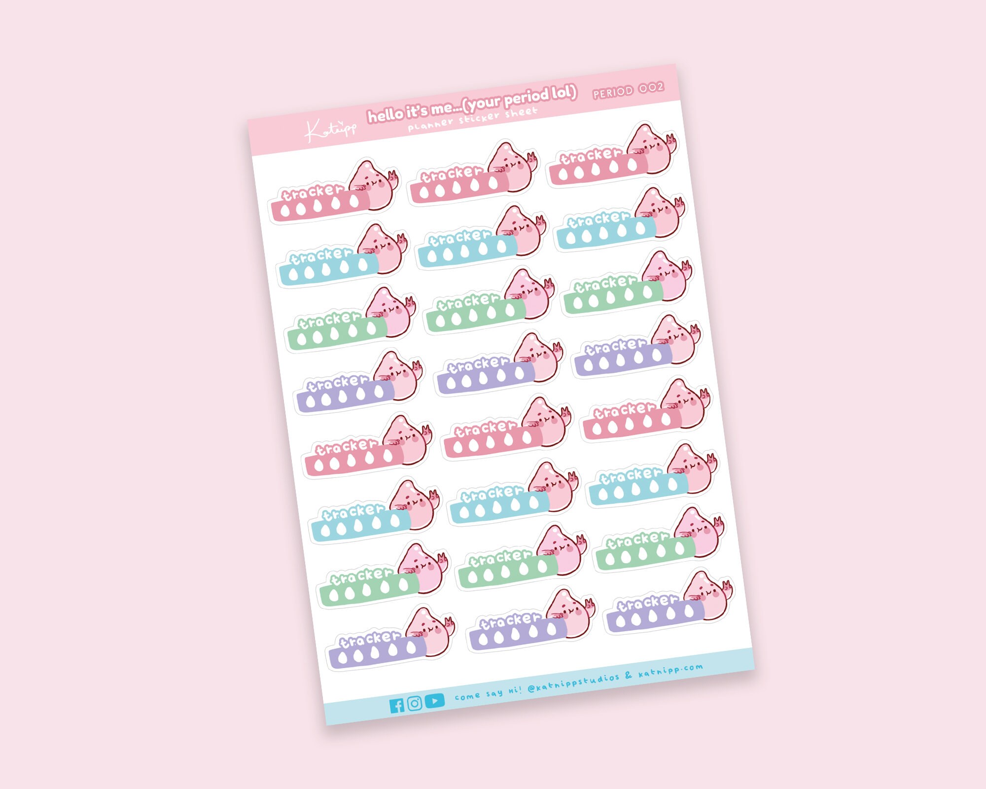 Period Tracker Cycle Planner Stickers Period Tracker Women - Etsy UK