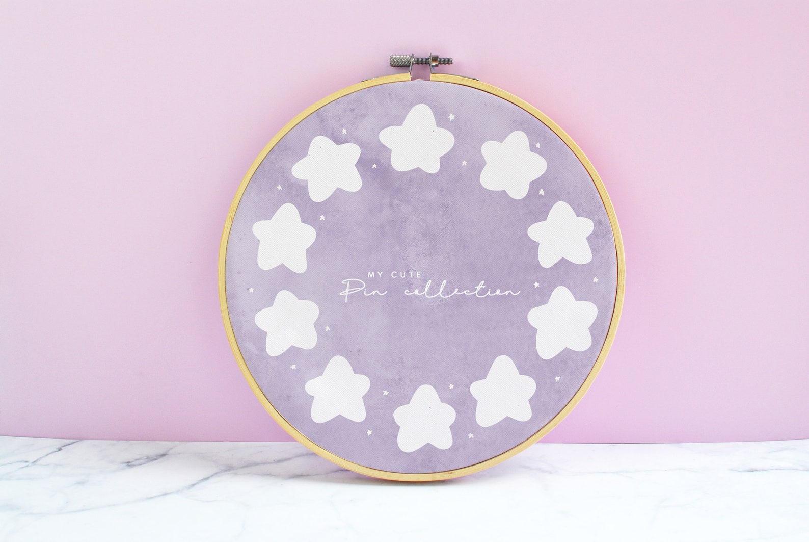 Pin Display Cute Unique Enamel Pin Board Enamel Pin Hoop | Etsy