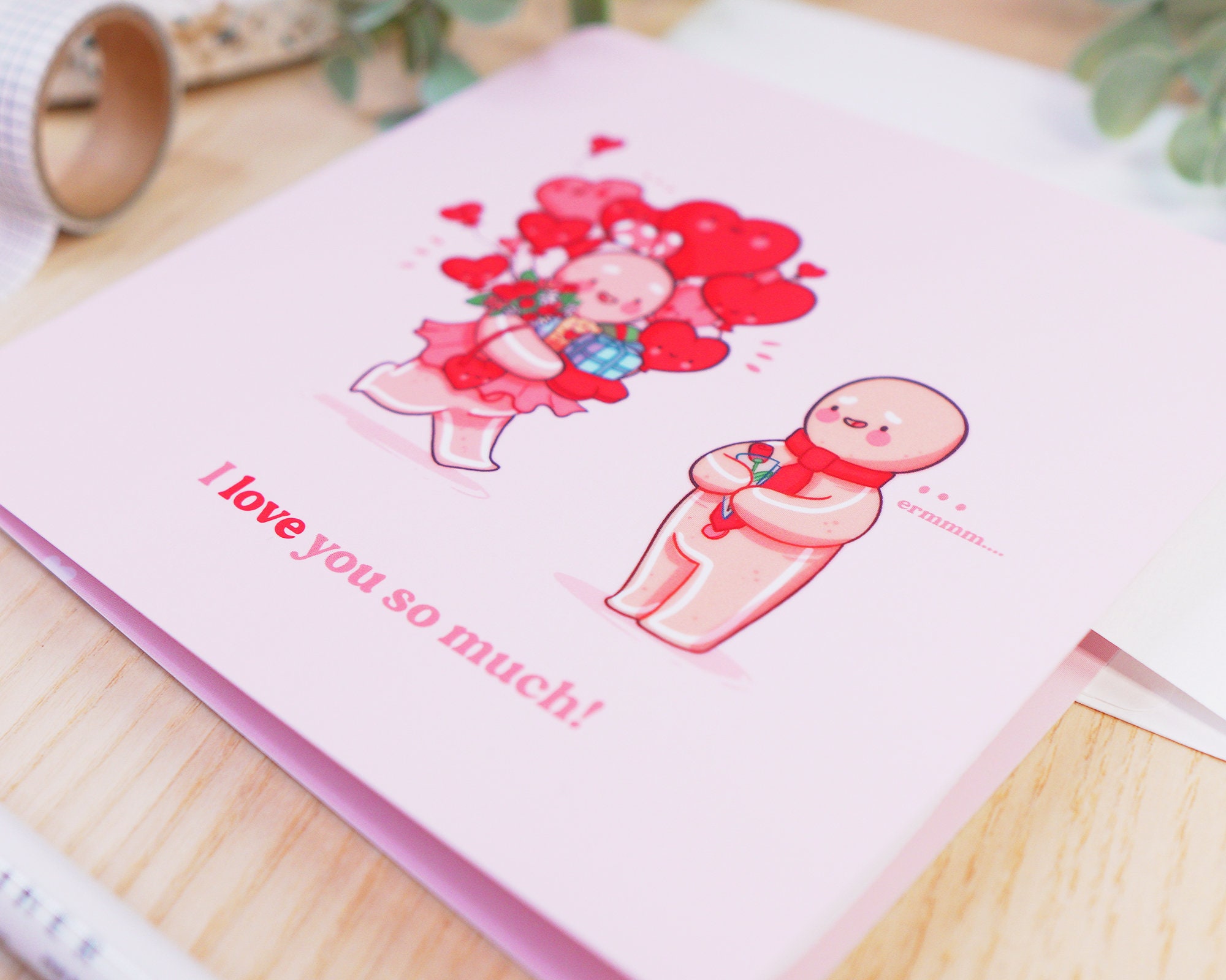 Gingie & Spice in Love Cute Funny Gift Cards Z Cute - Etsy UK