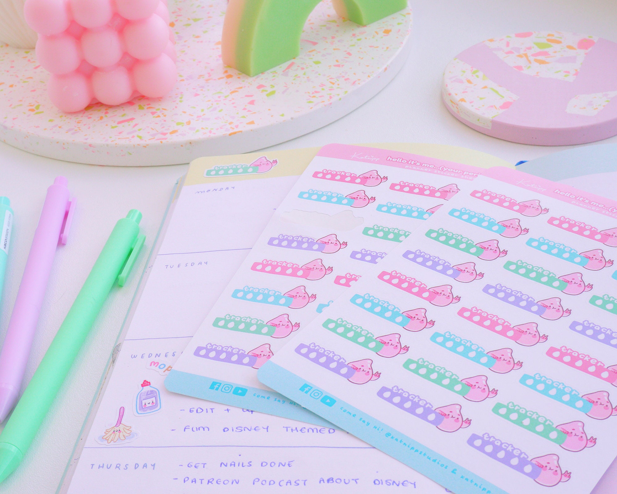 Period Tracker Cycle Planner Stickers Period Tracker Women - Etsy UK