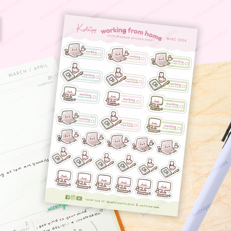 Planner Stickers - Etsy