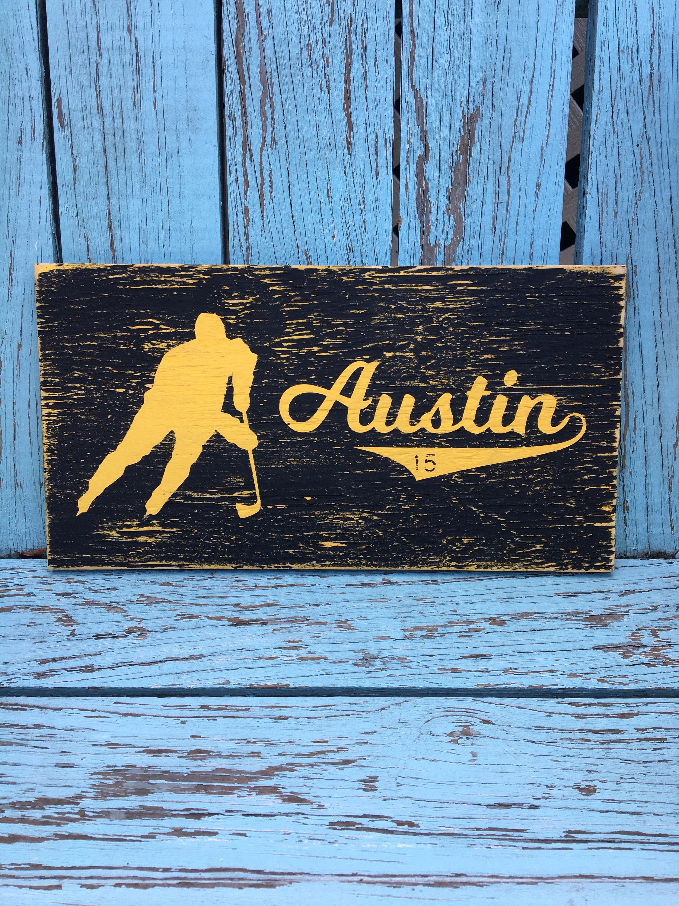 Personalized Sports Sign. Hockey Sign. Soccer Sign. Lacrosse - Etsy