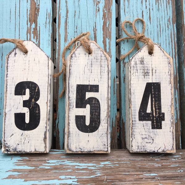 Number Tags - Etsy