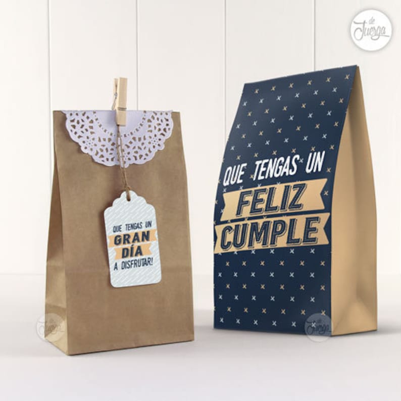 Kit Imprimible Desayuno cumpleaños Azul. Breakfast in bed. | Etsy