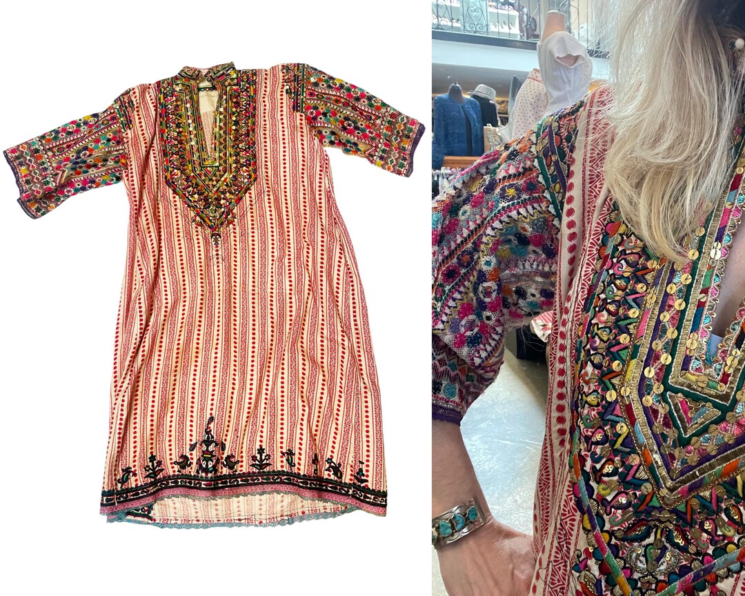 Vintage Ethnic Tunic Costume? 1960s Dress - Etsy