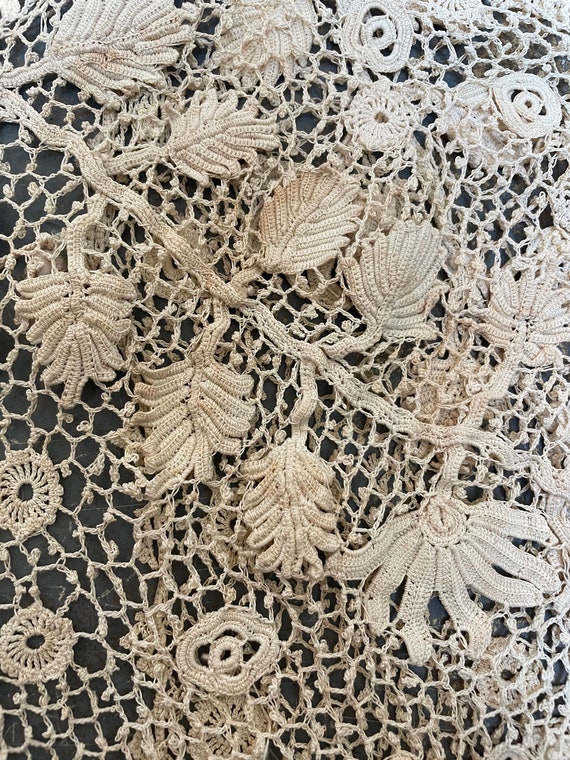 Vintage 1910's RARE Irish Crochet Cardigan Edwardian … - Gem