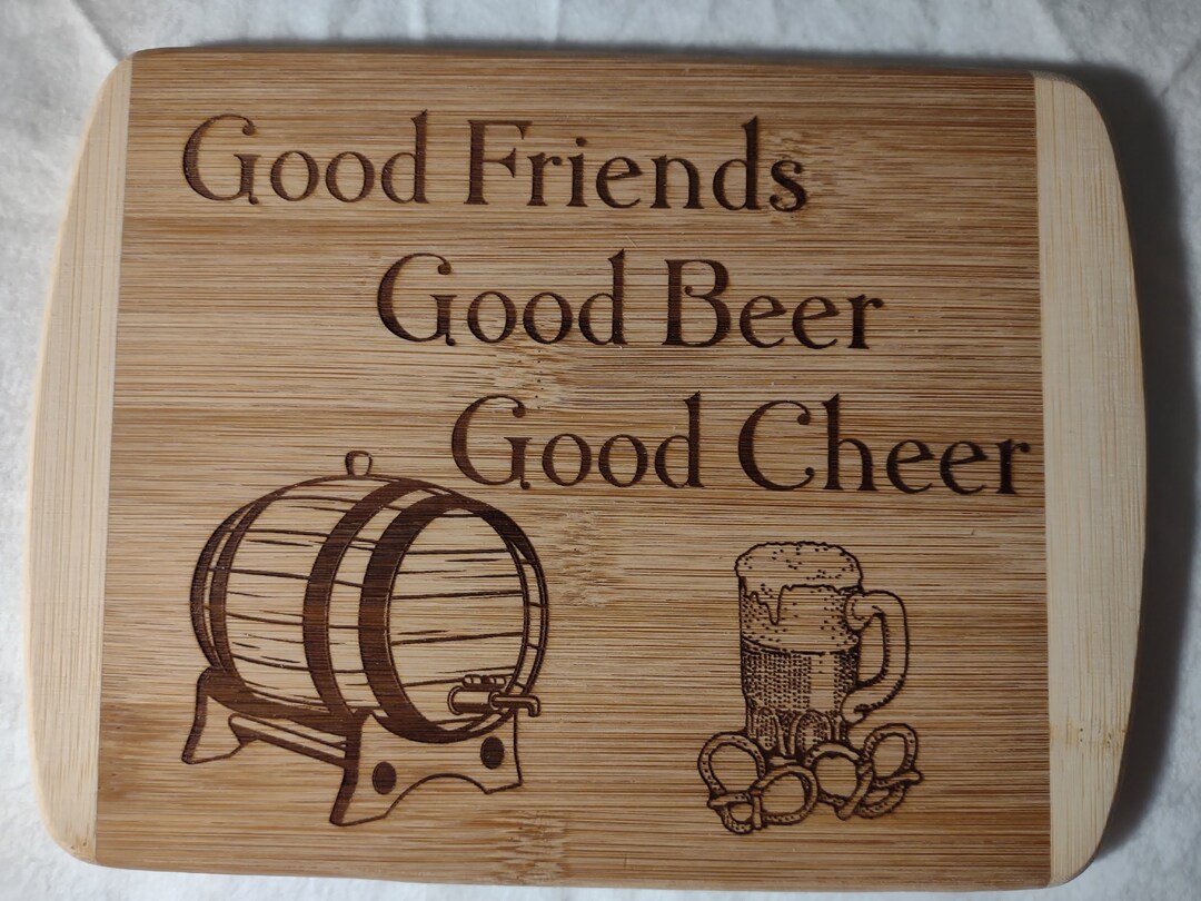 Laser Engraved Bar Cutting Boards - Etsy