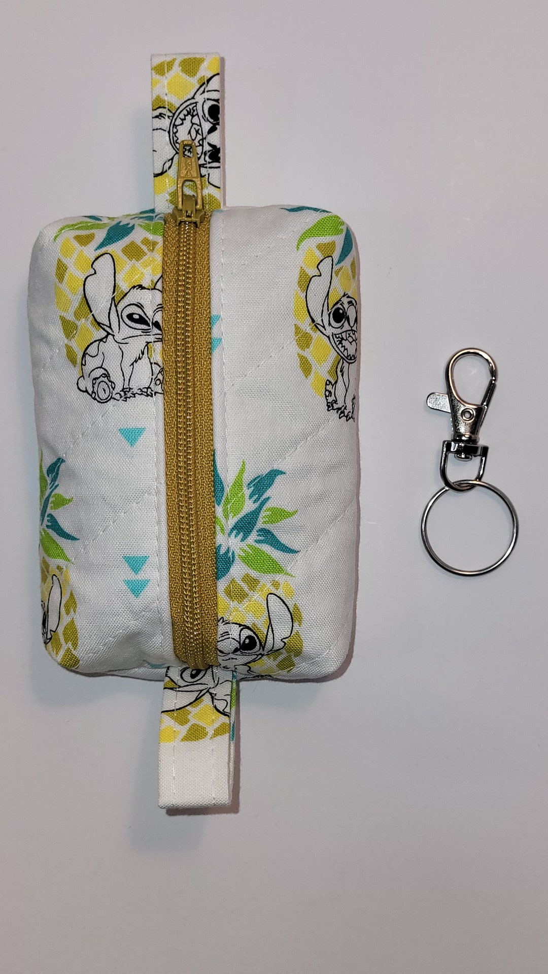 Lilo and Stitch Mini Zipper Pouch: Boxy Coin Bag With Clasp - Etsy