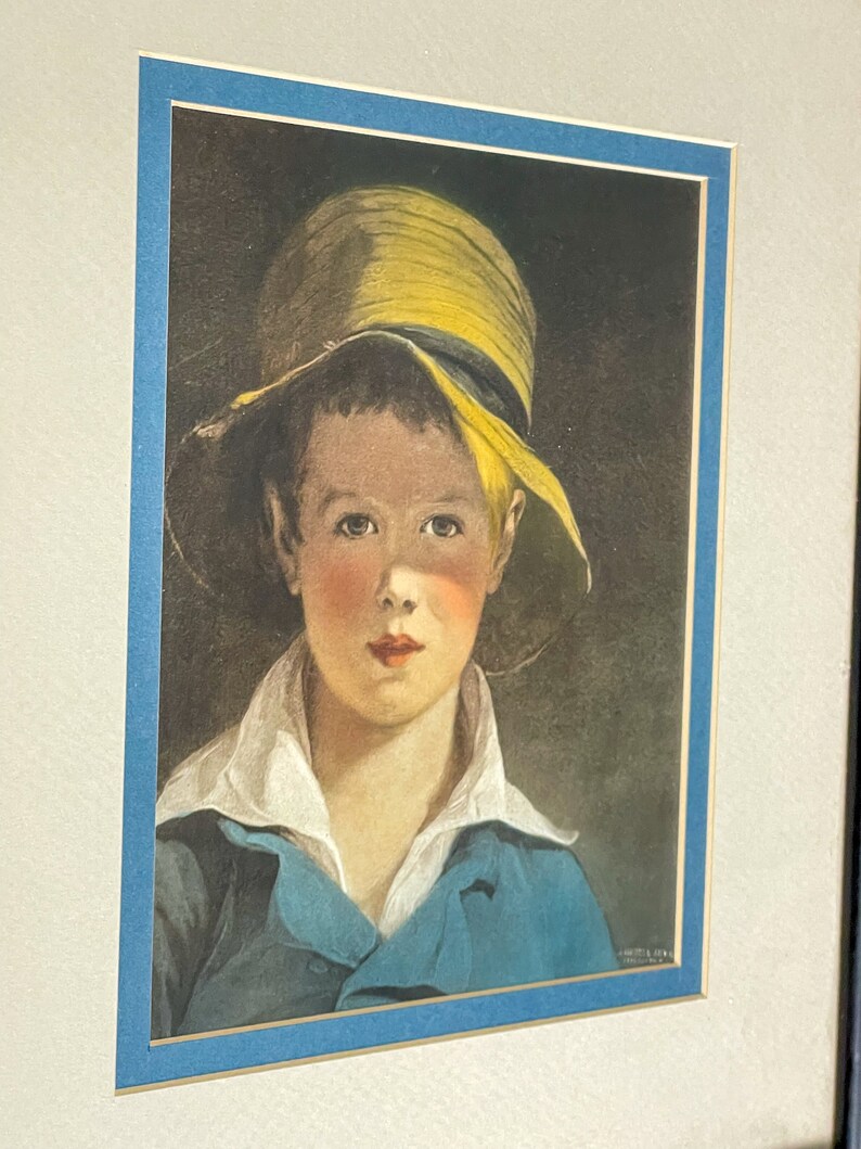 Reproduction Print of "torn Hat" by Thomas Sully - Etsy