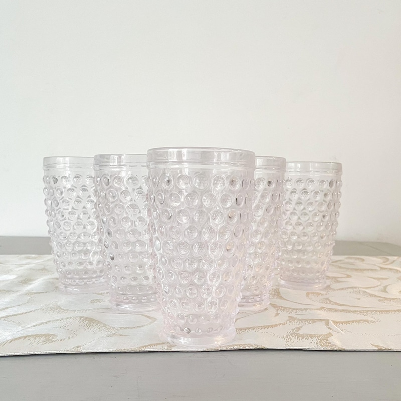 Hobnail Glassware - Etsy
