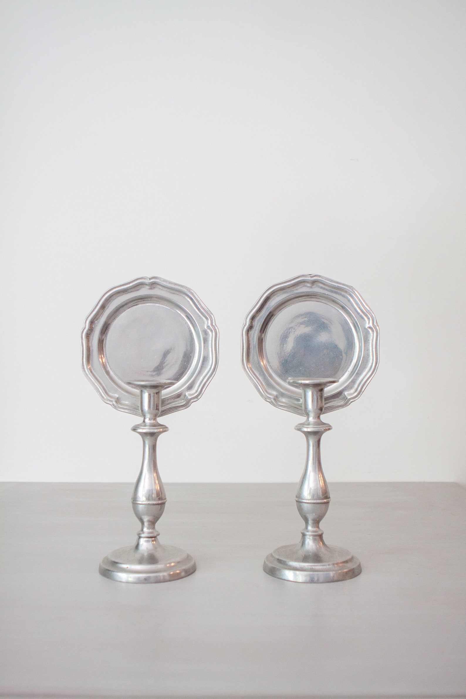 Pair of Silver RWP Wilton Colombia Candleholders Candlesticks With ...