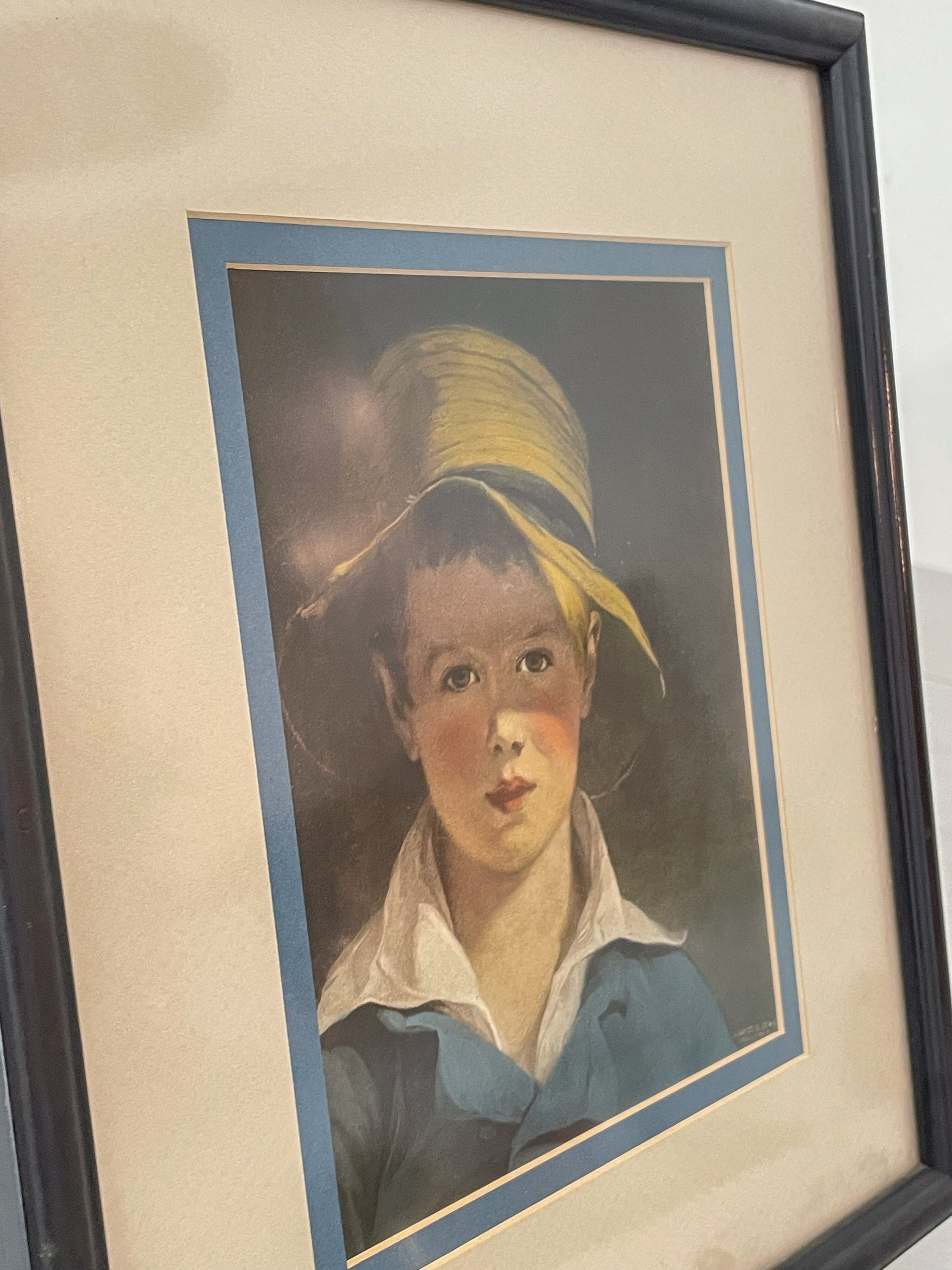 Reproduction Print of "torn Hat" by Thomas Sully - Etsy