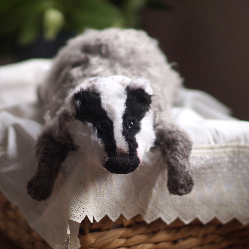 Badger Doll - Etsy