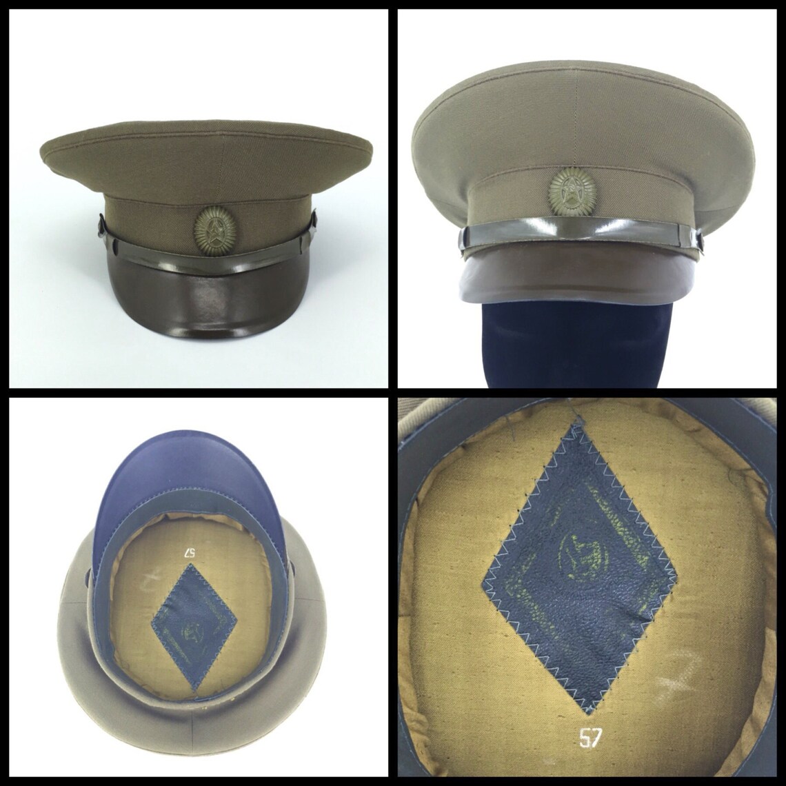 WWII Military Hat - Etsy