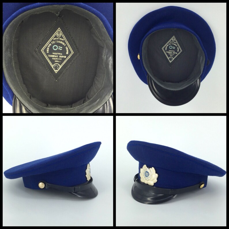 WWII Military Blue Hat - Etsy