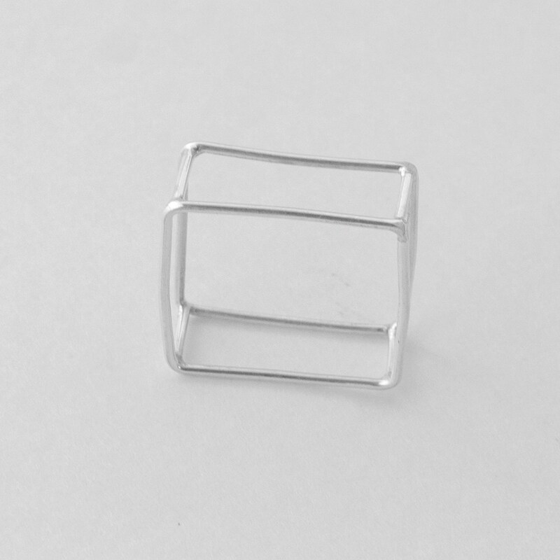 Square Ring - Etsy