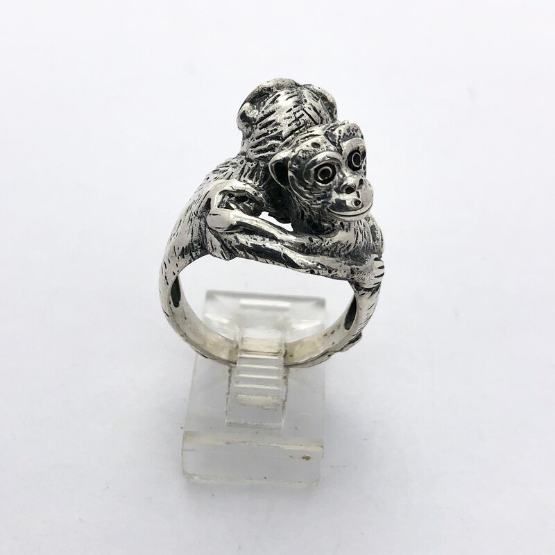 Monkey Ring - Etsy