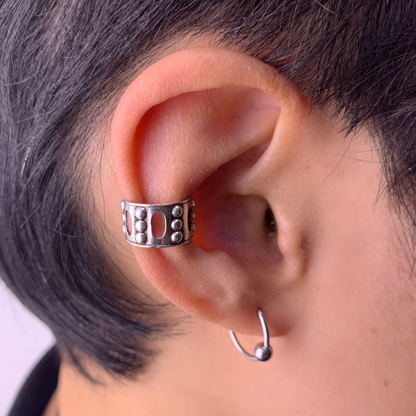 Silver Ear Cuff - Etsy