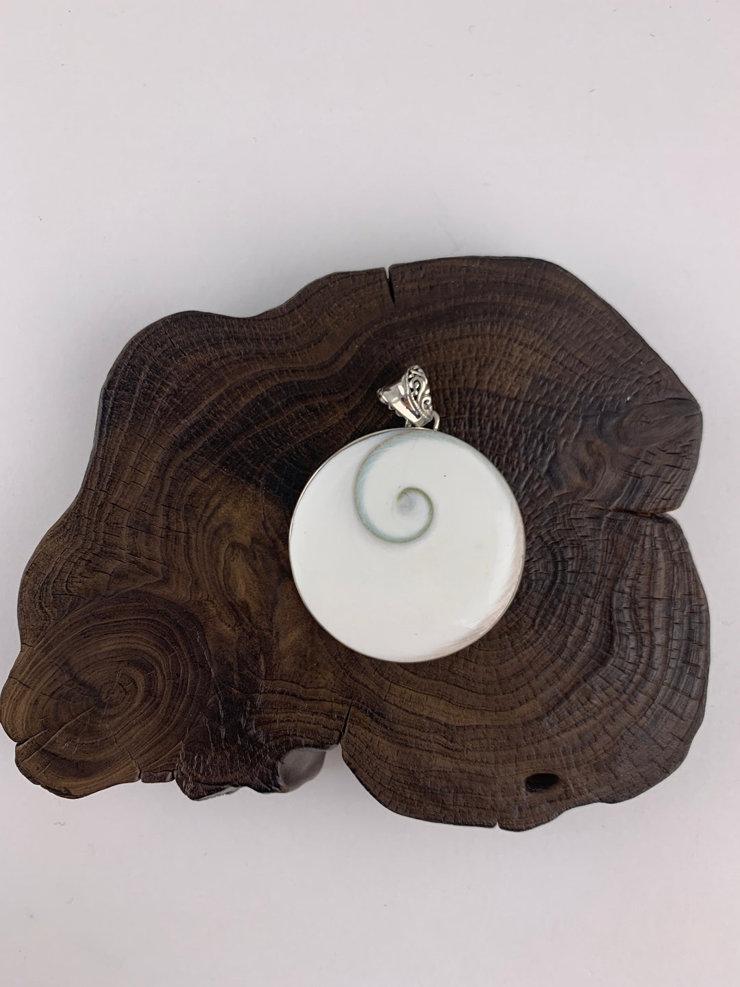 Shiva's Eye Pendant, Sterling Silver Shiva Pendant, Natural Eye of ...