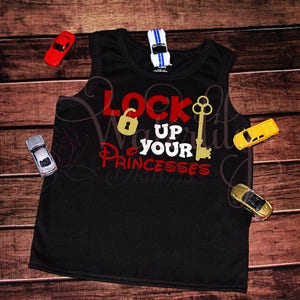 Lock up Your Princesses SVG/DXF Cut File Instant Download Vector ...