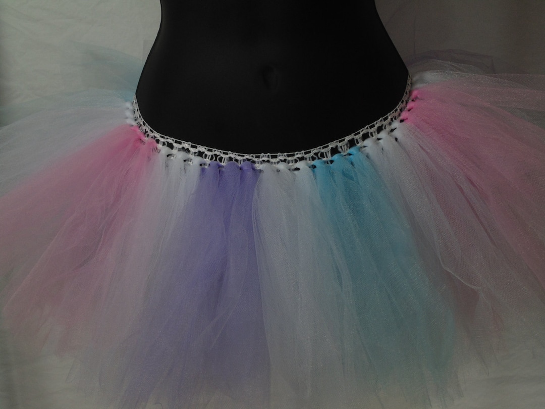 Adult Pastel Rainbow Tutu, Birthday Tutu, Marathon Tutu, Costume Tutu ...