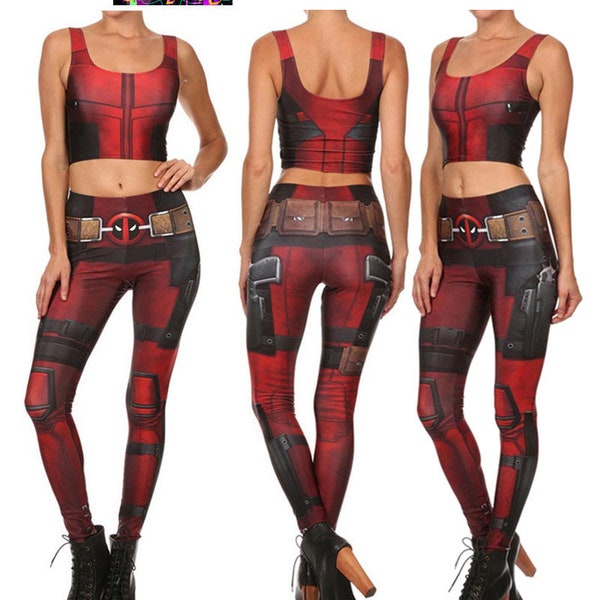 Deadpool Costume - Etsy