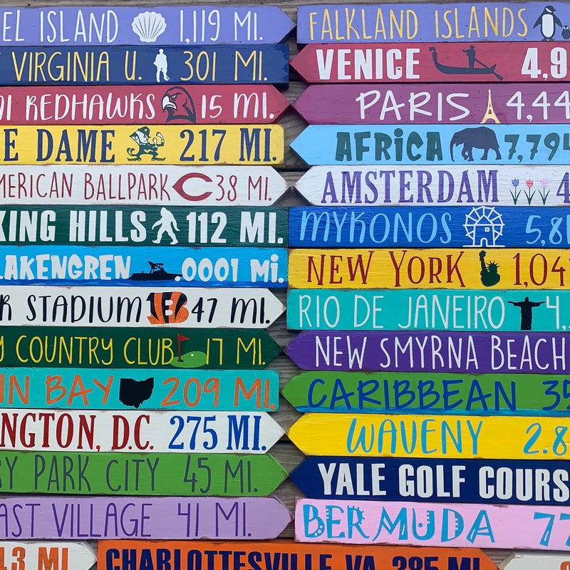 Arrow State Signs - Etsy