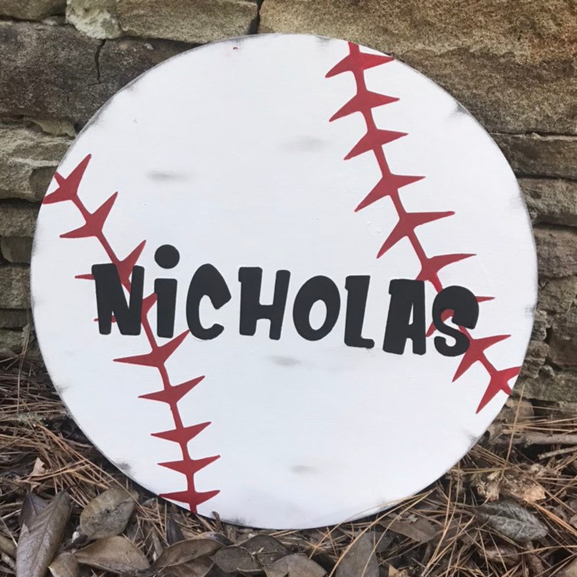 Baseball Welcome Front Door Wood Sign Baseball Coach Gift | Etsy
