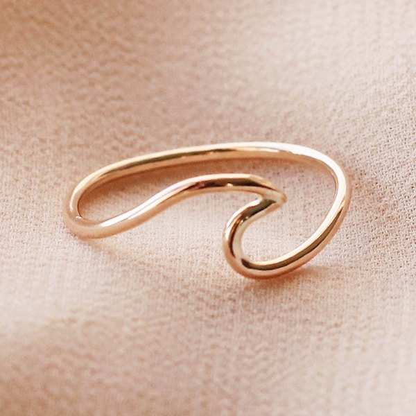 Wave Ring - Etsy
