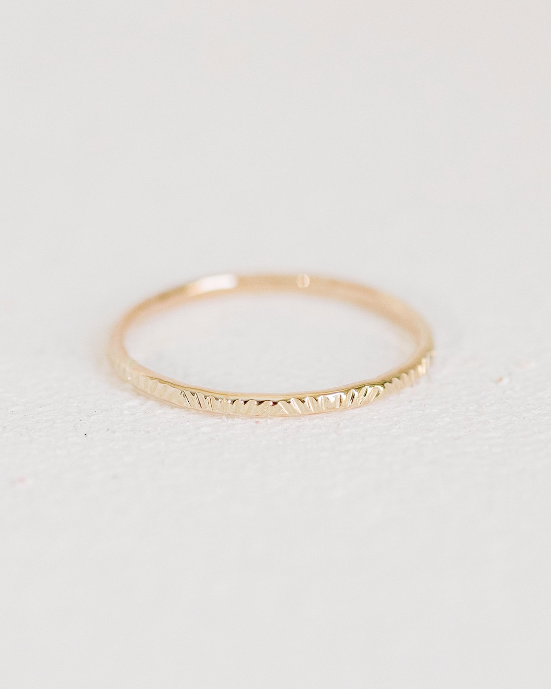 Simple Sun Ray Ring Dainty Stacker 14K Gold Filled R1349 - Etsy