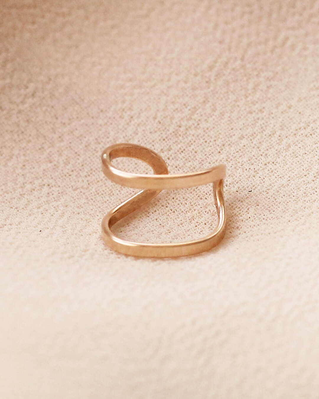 Double Bar Ear Cuff Line Ear Cuff Gold Filled Sterling Silver E1157 - Etsy