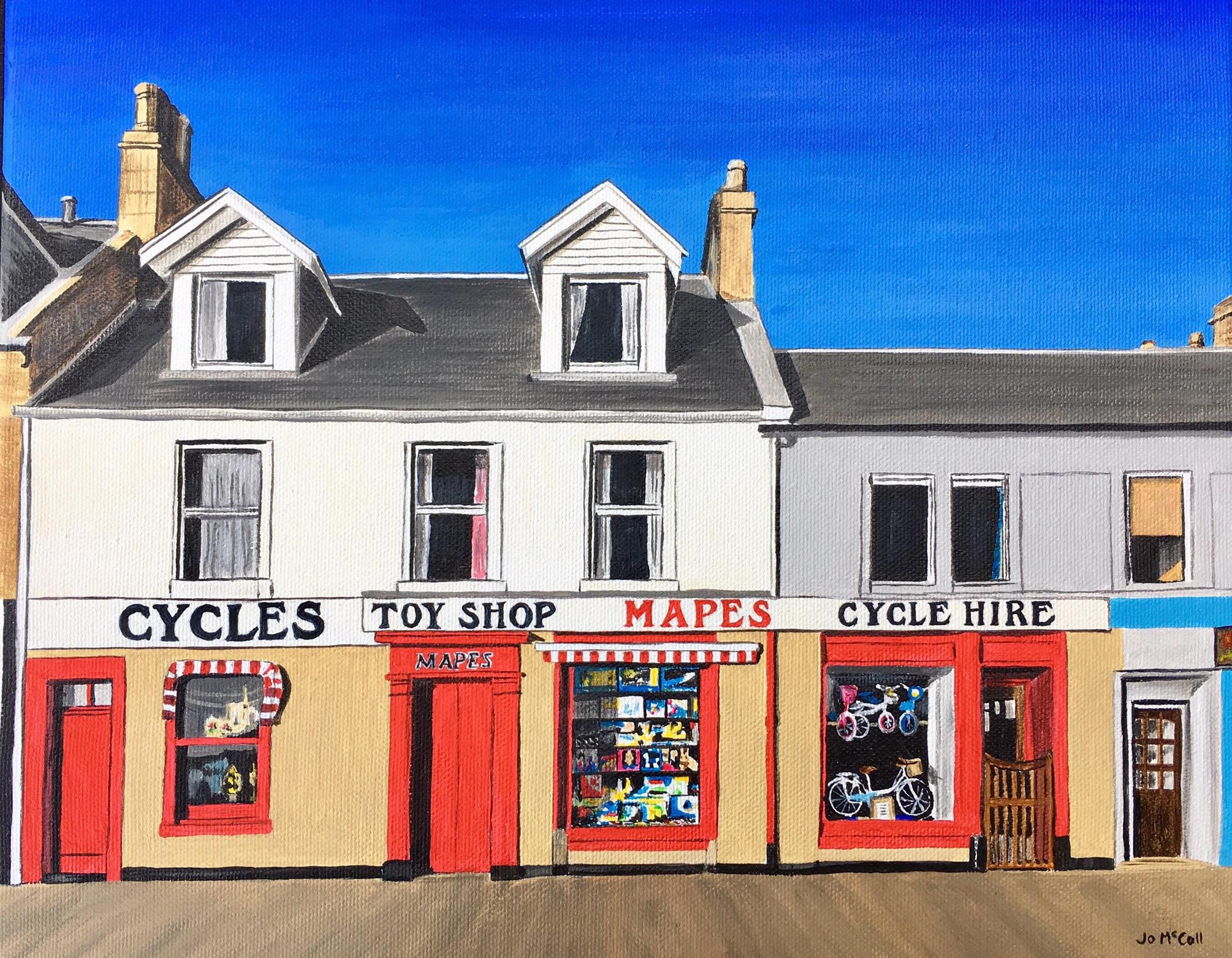 Mapes of Millport Giclee Print of Original Painting by - Etsy