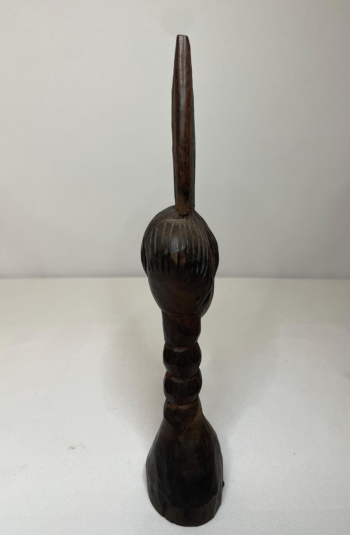 Mid 20th Century Vintage Tribal Wood Carved Figure Statue - Etsy