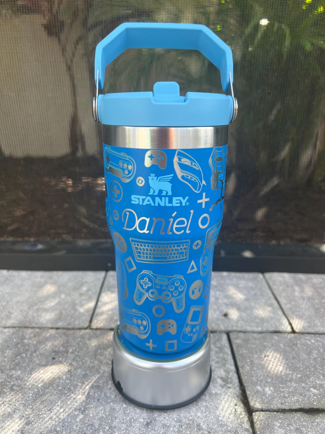 Engraved Gamer Stanley Tumbler – Personalized Iceflow, Gift for Him/her ...